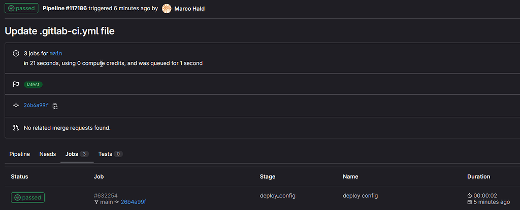 Prevent outdated deployment jobs does not work - GitLab CI/CD - GitLab ...