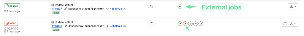 External Jobs Invoke A Concurrent Empty Pipeline Gitlab Cicd Gitlab Forum
