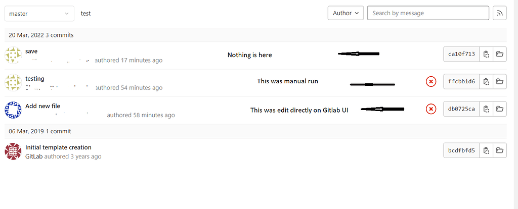 GitLab CI does not get triggered for a commit from Local machine ...