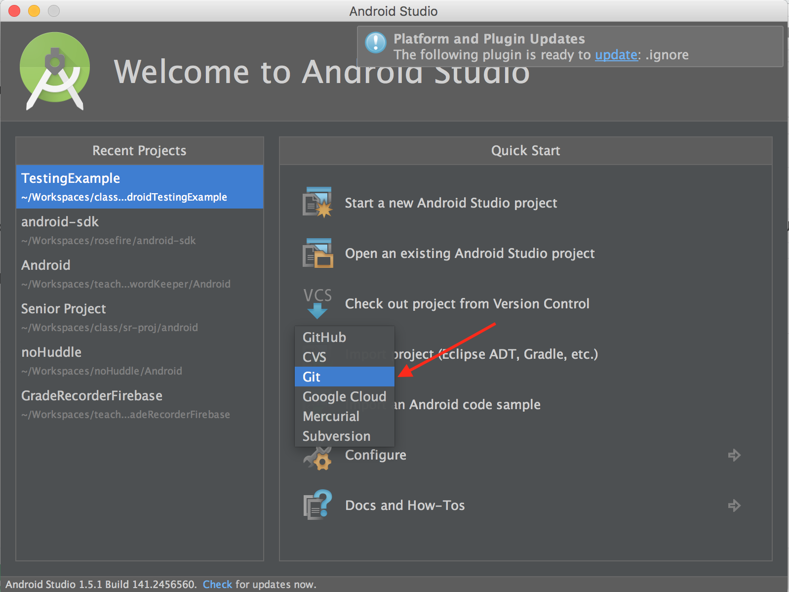 Export Android Studio project to Gitlab - How to Use GitLab - GitLab Forum