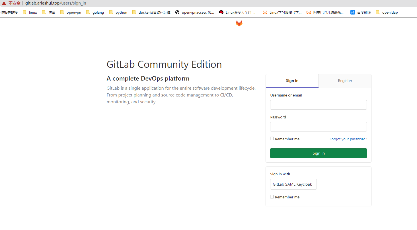 Keyclock gitlab saml connect 500 error，help - How to Use GitLab ...