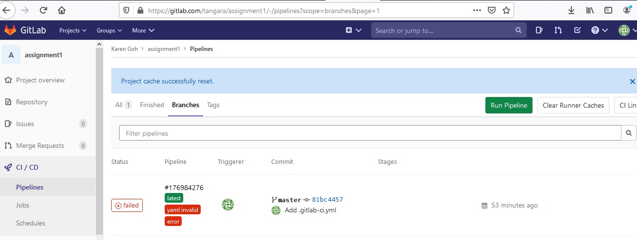 How do I edit my newly created yml file? - How to Use GitLab - GitLab Forum