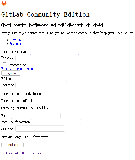 It seems the gitlab display incorrectly after installation - How to Use ...