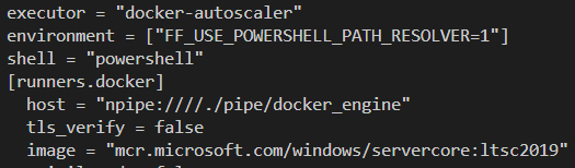 Unable To Use Docker Executor On Gitlab Runner Windows Gitlab Cicd
