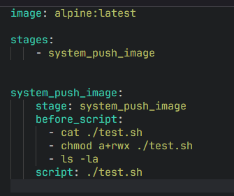 Gitlab ci , How do I run a shell file? run .sh file in gitlab-ci - GitLab CI/CD - GitLab Forum