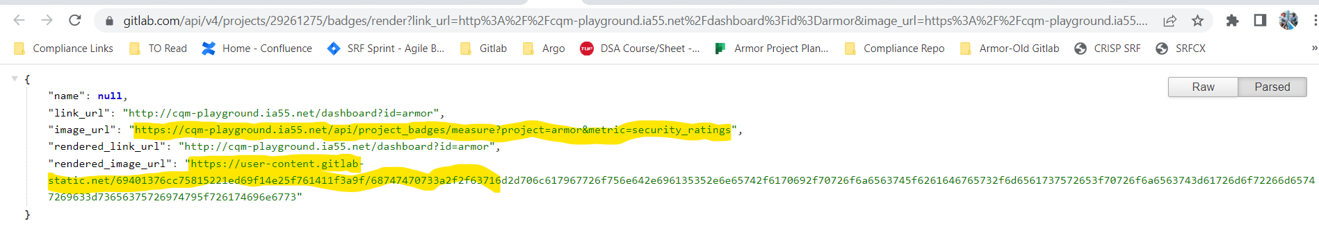 Wrongly formed `rendered_image_url` for custom project badges - How to Use GitLab - GitLab Forum