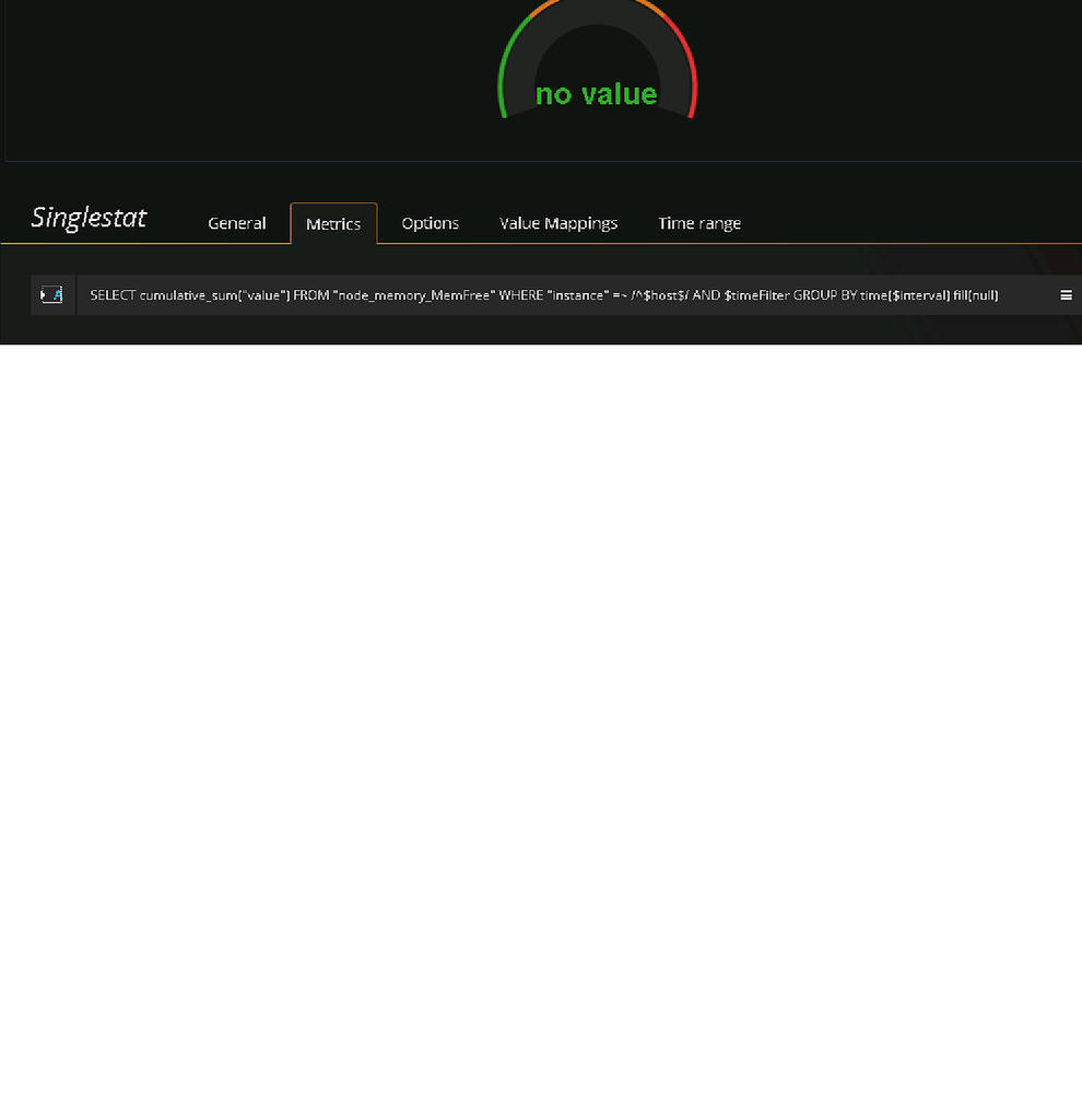 Prometheus + InfluxDB + grafana template variable not working while constructing the query ...