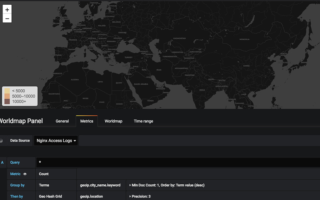 Worldmap doesn't show points - Grafana - Grafana Labs Community Forums
