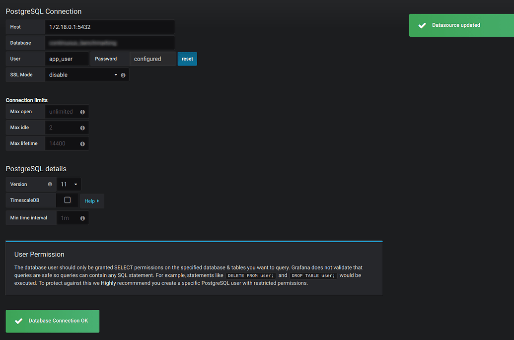 Dial Tcp 1270015432 Connect Connection Refused Postgres Grafana Labs Community Forums