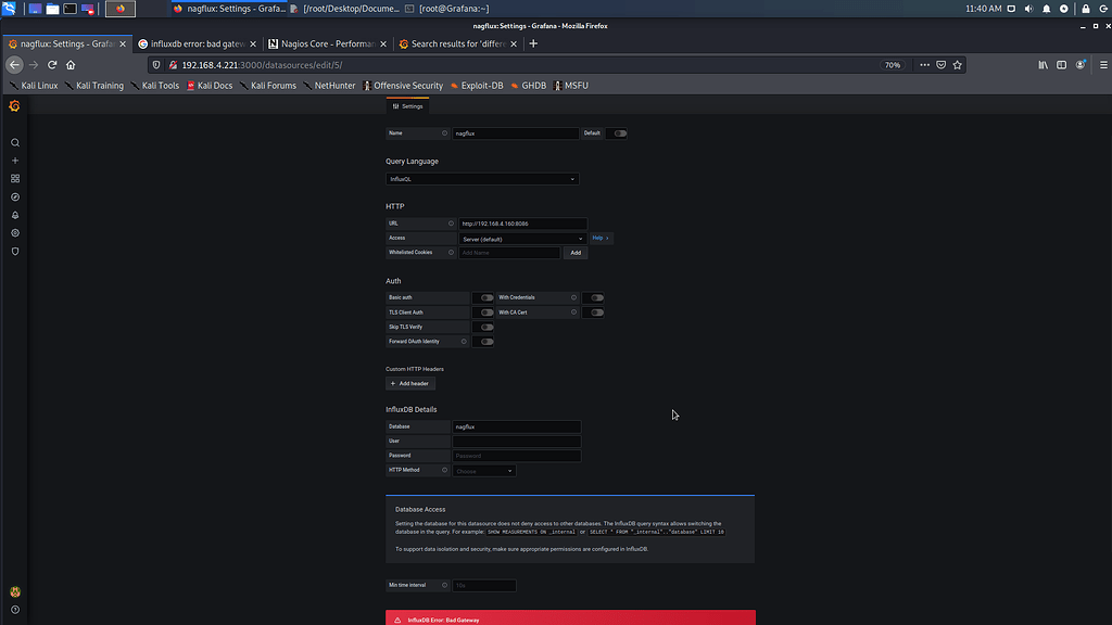 How to add datasource (influxdb) which is in another server - Grafana - Grafana Labs Community ...
