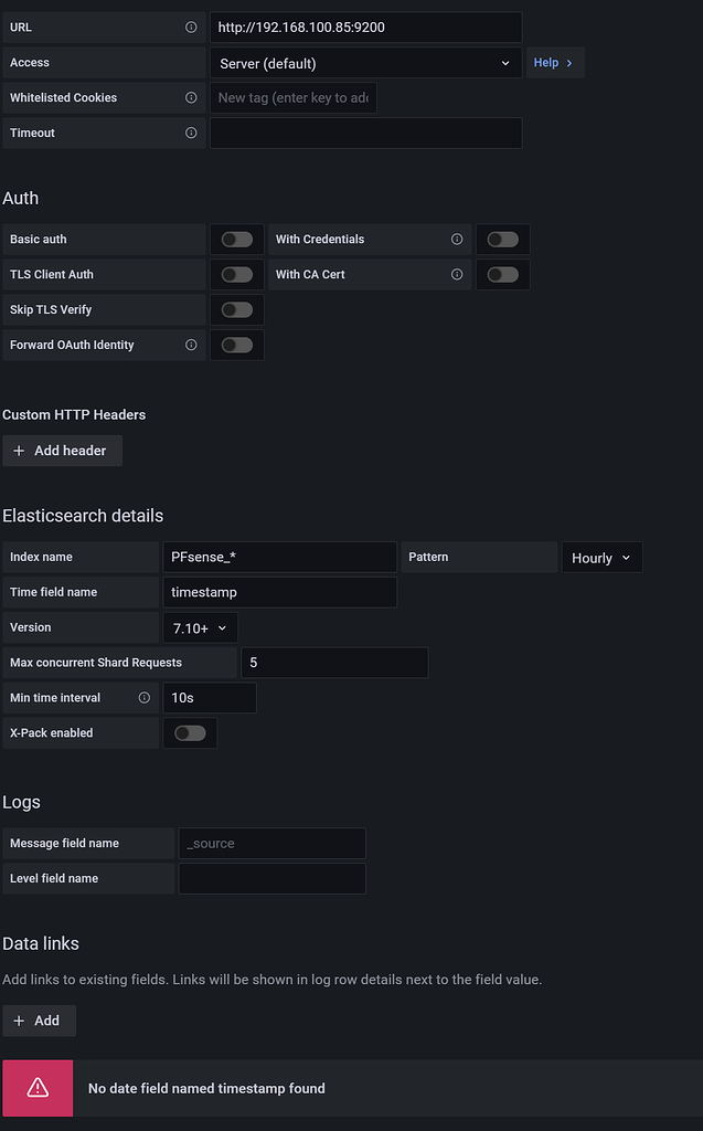 No date field named @timestamp or timestamp found using graylog - elasticsearch - Elasticsearch ...