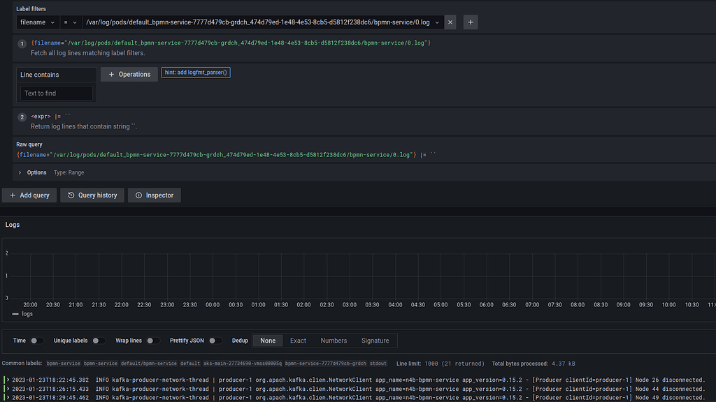 Grafana Missing Old Lines on Loki Datasource - Grafana Loki - Grafana Labs Community Forums