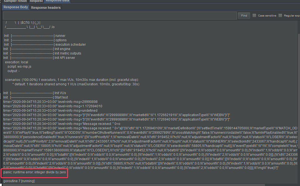 Run k6 websockets from Jmeter - Converters & Integrations - Grafana ...