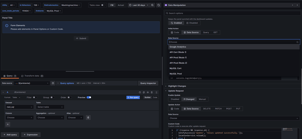 Data source ambient variable in data manipulation plugin - MySQL - Grafana Labs Community Forums