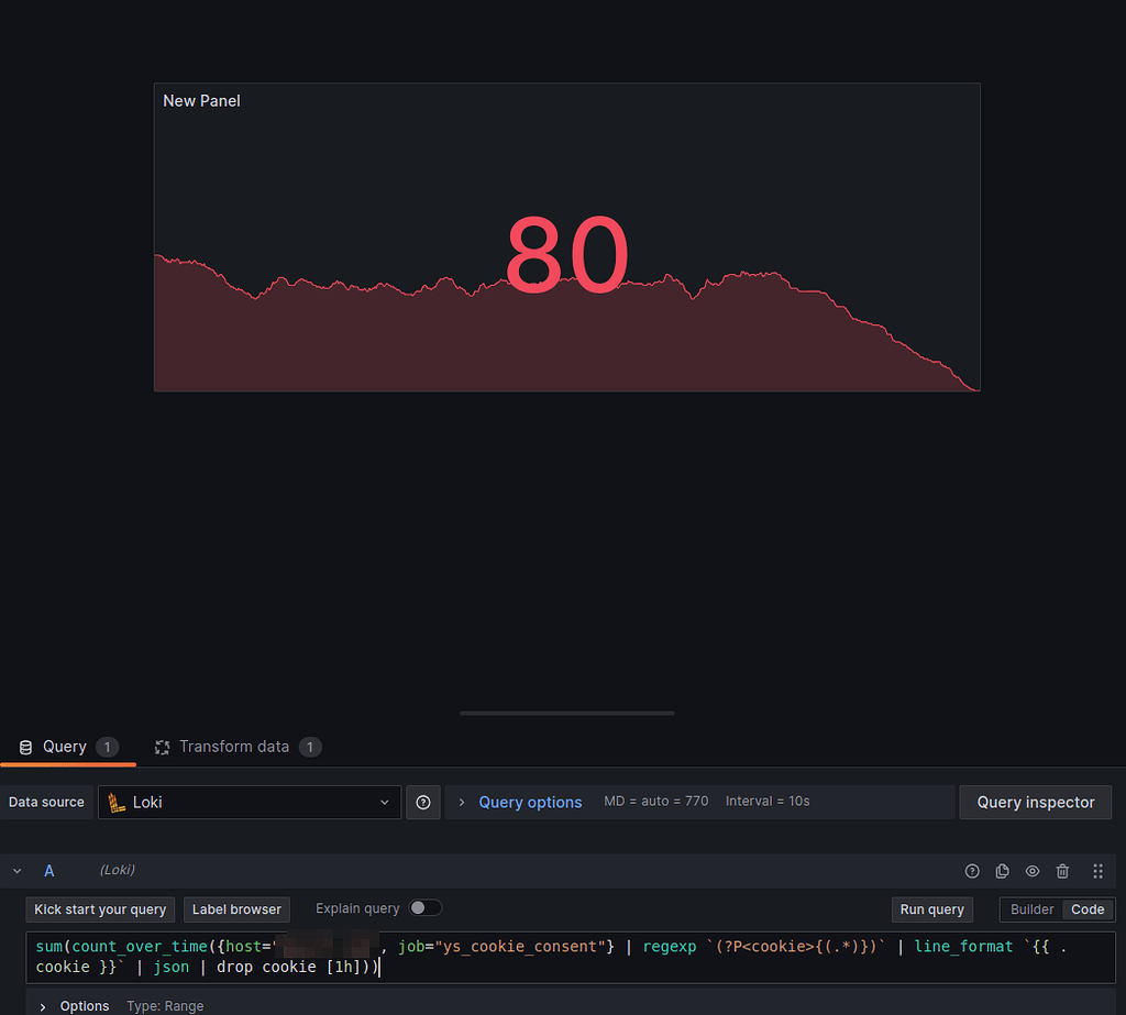 Performing time series counts over json loki query with LogQL - Grafana - Grafana Labs Community ...