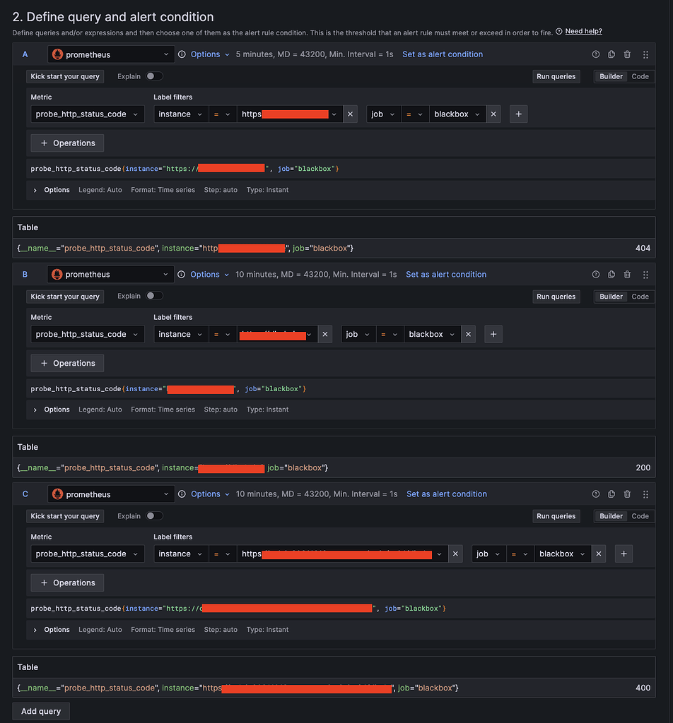 Alert annotations cannot show all of my queries values but only alert condition related values ...