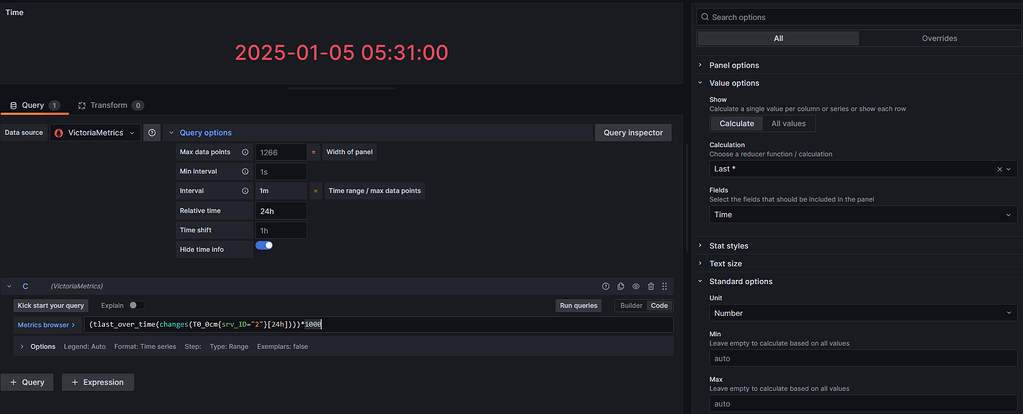 Wrong Date from datetime of metric value - Dashboards - Grafana Labs Community Forums