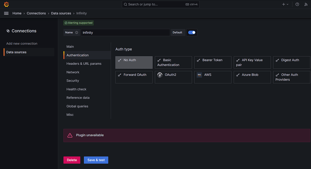 Failed To Add Infinity Plugin In Grafana Admin Installation Grafana Labs Community Forums