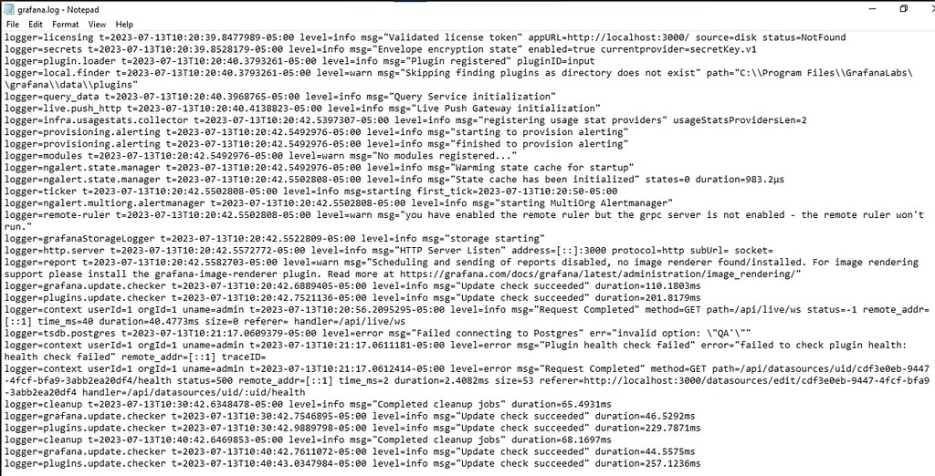 PostgreSQL Plugin - health check failed - PostgreSQL - Grafana Labs Community Forums