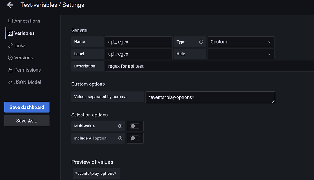 Template Variables storing regex - Elasticsearch - Grafana Labs Community Forums
