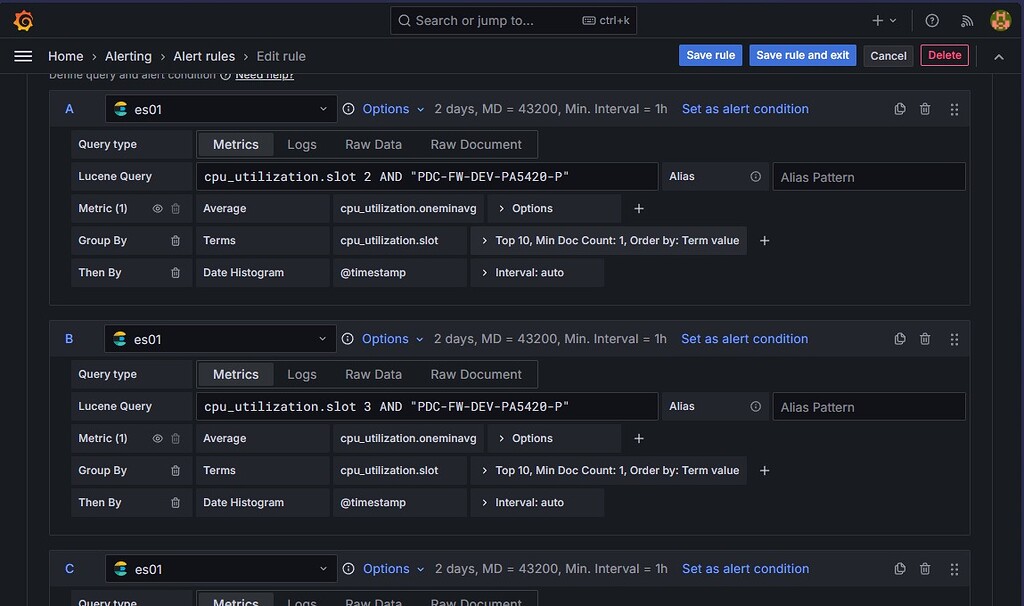 How to Print All values from queries in a single alert to show in email notification - Alerting ...