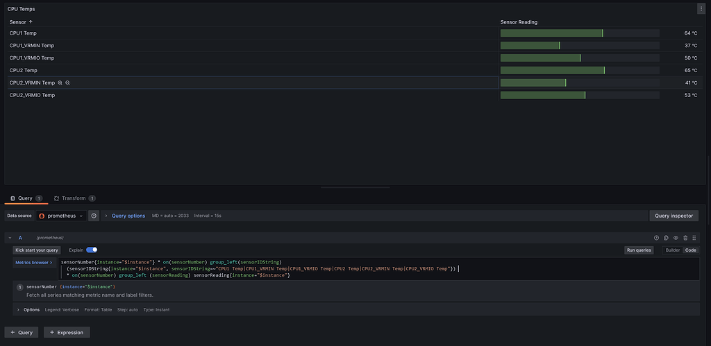 Create alerts with values from tables - Alerting - Grafana Labs Community Forums