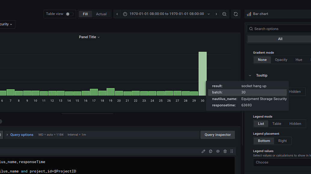 Color the bar chart by condition - Bar Chart Panel - Grafana Labs Community Forums