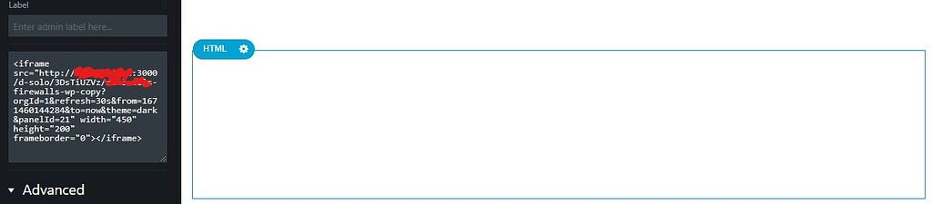 Grafana Dashboard Embbed Blank - Dashboards - Grafana Labs Community Forums