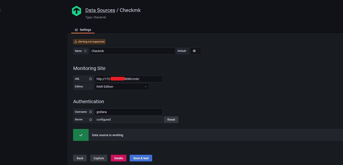 Grafana CheckMk data source - Dashboards - Grafana Labs Community Forums