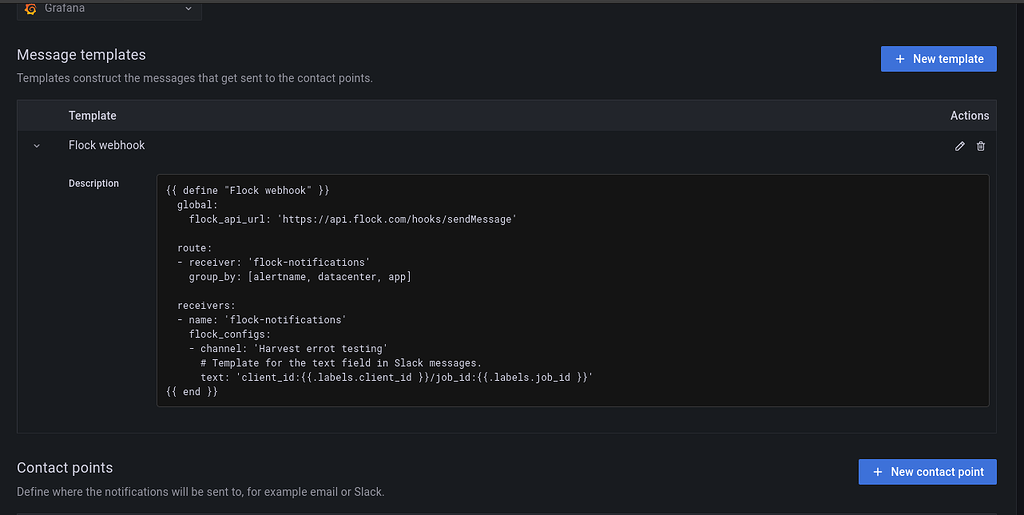 How to setup alert notification on flock - Elasticsearch - Grafana Labs Community Forums
