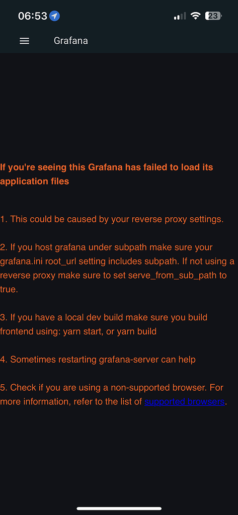 Problems with Reverse Proxy Setting - Grafana - Grafana Labs Community Forums