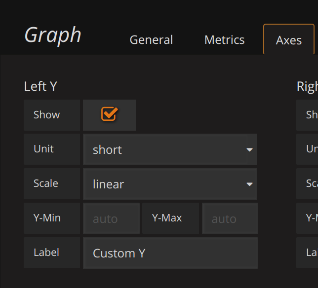How to configure custom x, y axis labels other than time series ... How to configure custom x, y axis labels other than time series ...