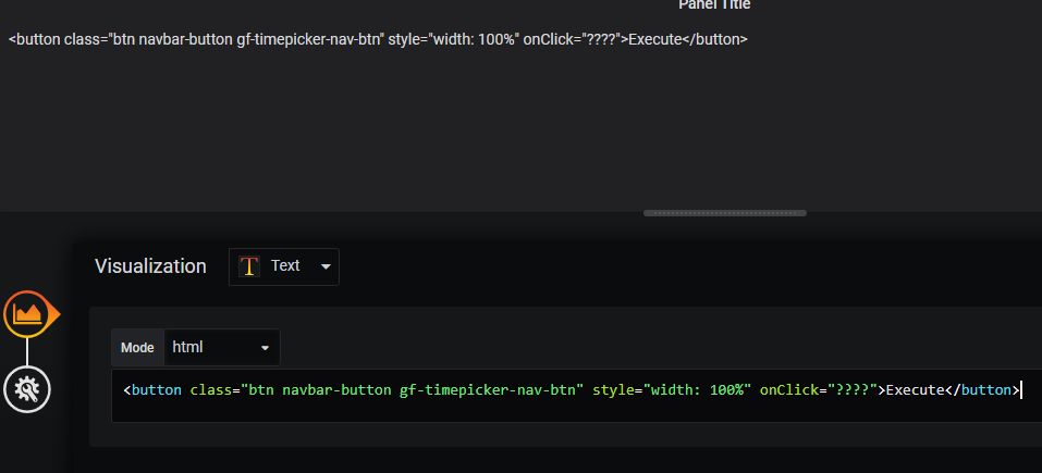 Variable, HTML code, Button - Grafana - Grafana Labs Community Forums