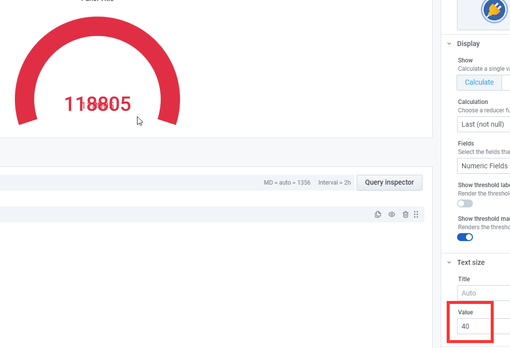 Plugin gauge wrong displaying result (cycle view mode) - Grafana - Grafana Labs Community Forums