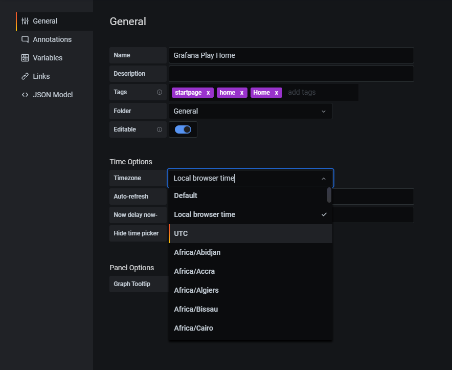 How To Add Timezone Templating Grafana Labs Community Forums