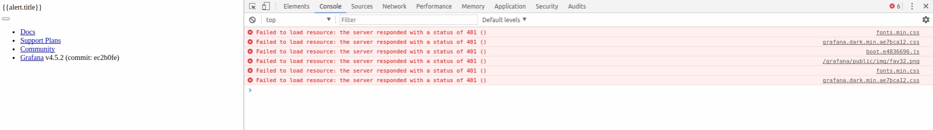 Subpath grafana " Failed to load resoruce file " Error - Grafana Labs Community Forums