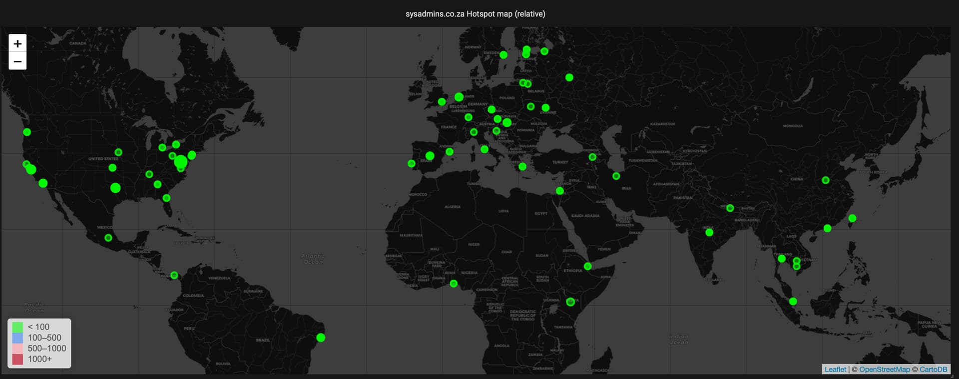 GeoMap Clickable display dot - Geomap Panel - Grafana Labs Community Forums GeoMap Clickable display dot - Geomap Panel - Grafana Labs Community Forums