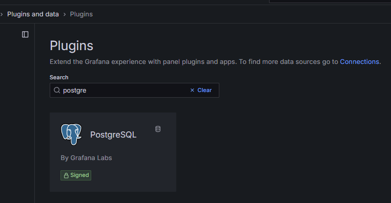 Postgresql Data Source Not Listed Postgresql Grafana Labs Community