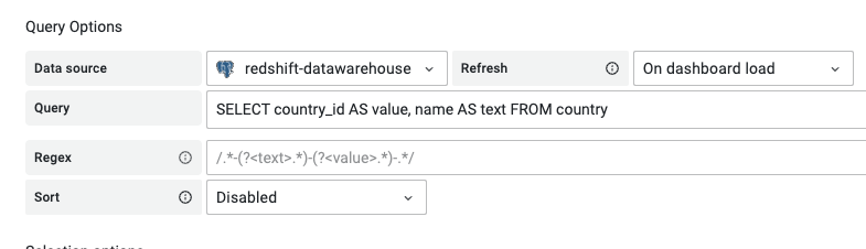 Variable Query Options Text Value In Sql Dashboards Grafana Labs Community Forums 