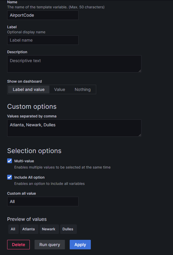 Filter Dashboard for SQL Server Datasource - MSSQL - Grafana Labs Community Forums