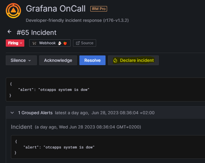 Link Incidents to alerts based on webhooks - Grafana Cloud - Grafana ... Link Incidents to alerts based on webhooks - Grafana Cloud - Grafana ...