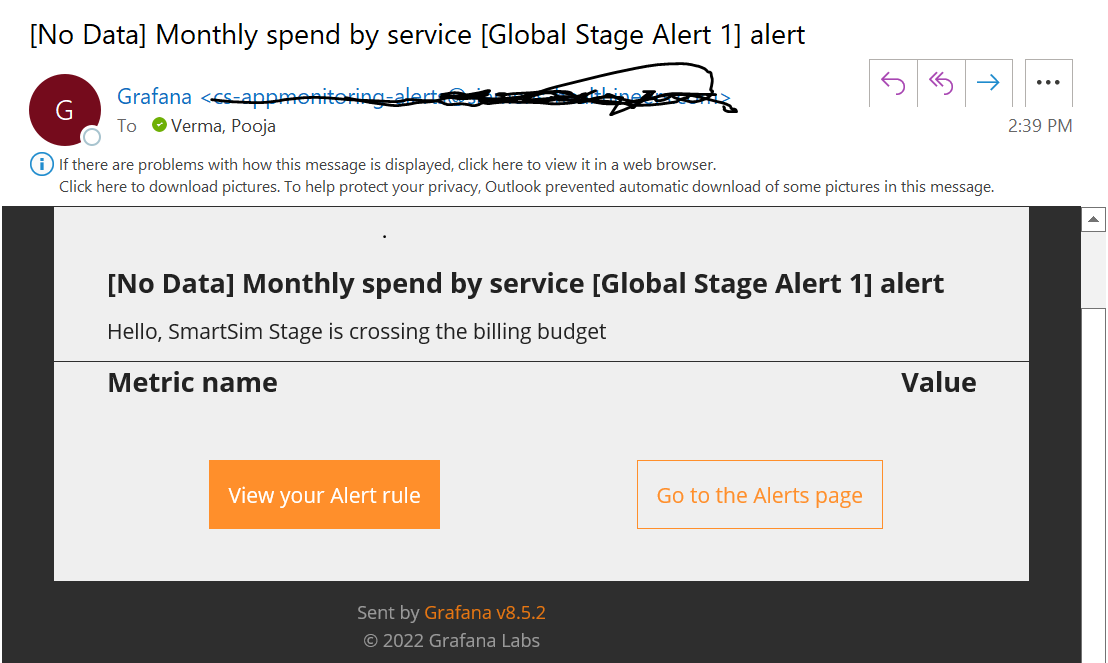 How To Create Cloudwatch Billing Alert Cloudwatch Grafana Labs Community Forums