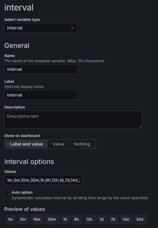 Interval variable in TimeSeries graph - Time Series Panel - Grafana Labs Community Forums