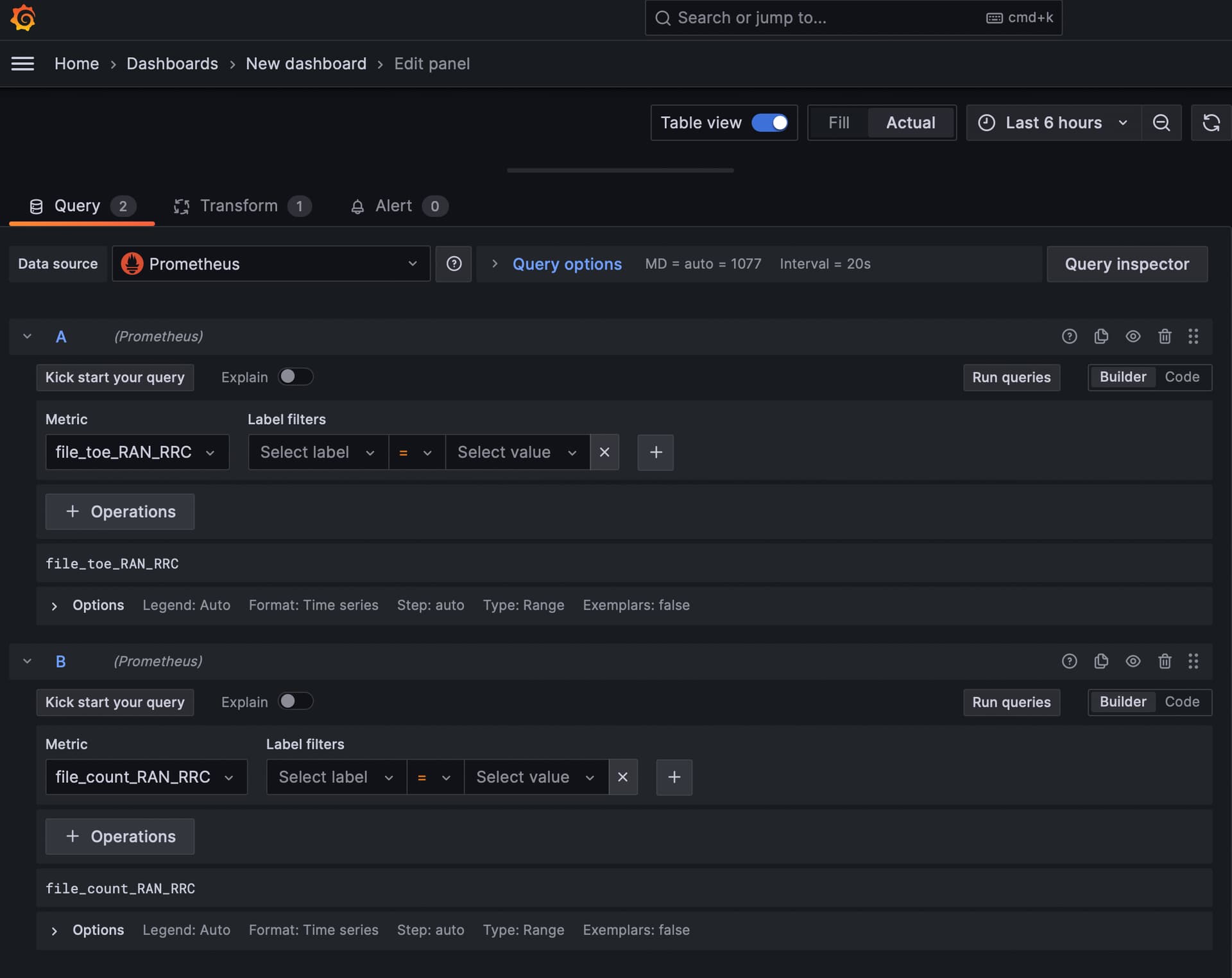 Creating time series chart with different time value - Dashboards - Grafana Labs Community Forums