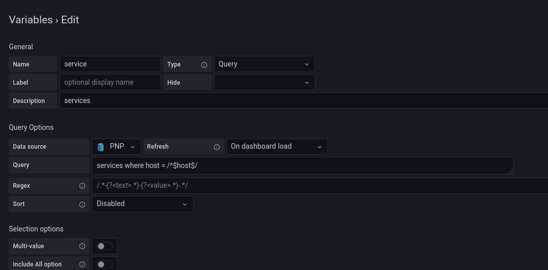 Variable in dashboard query is not being interpreted when using PNP4nagios ds - Dashboards ...