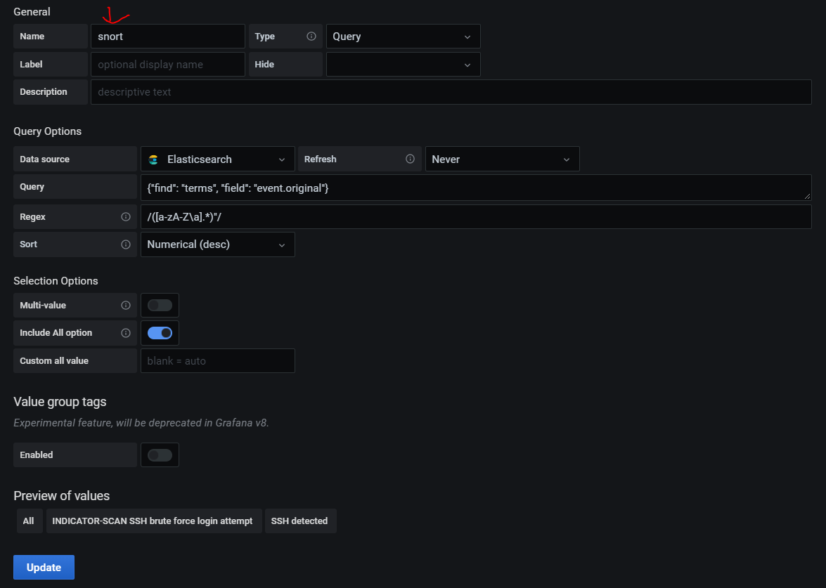 Grafana Regex Query - Elasticsearch - Grafana Labs Community Forums
