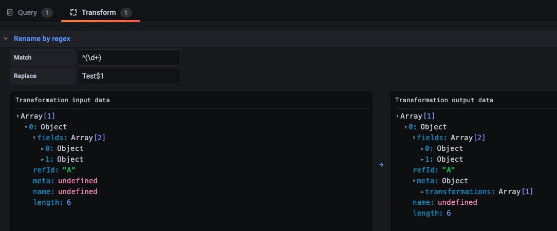 Trying to append a word "jira" via the Rename by Regex transformations - Dashboards - Grafana ...