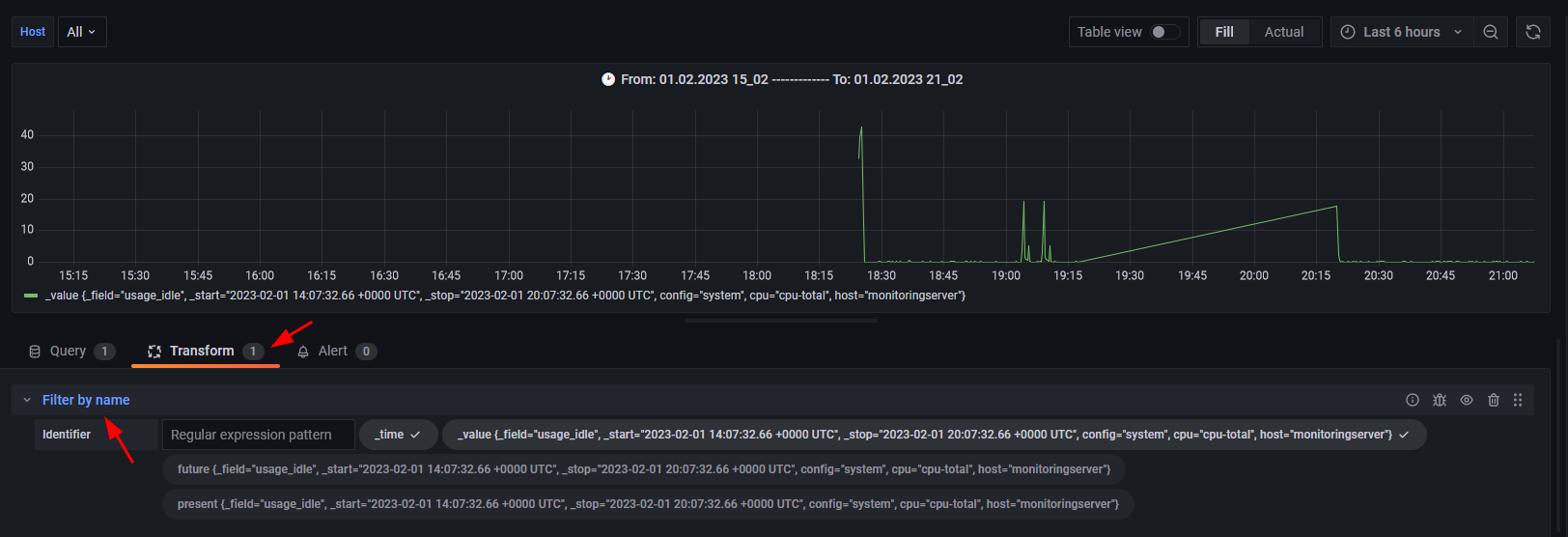 Showing one result in Grafana (jitter calculation) - InfluxDB - Grafana Labs Community Forums