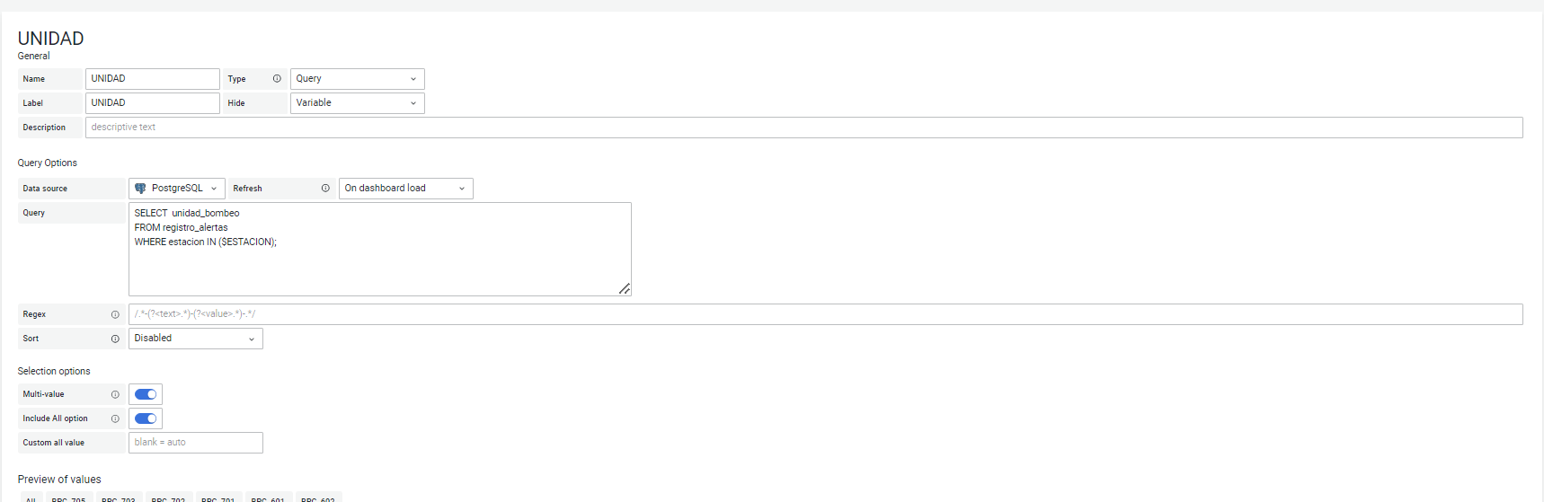 Variable panel configuration - Configuration - Grafana Labs Community Forums
