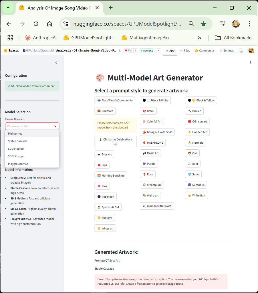 Guidance on Using Zero, Token, and Gradio API Together - Intermediate - Hugging Face Forums